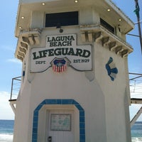 Laguna Beach Historic Lifeguard Tower - Historic Site in Main Beach