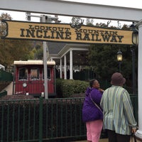 Incline Railway Lookout Mountain Station - Train in Lookout Valley ...