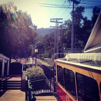 Incline Railway Lookout Mountain Station - Train in Lookout Valley ...