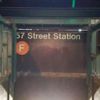 MTA Subway - 57th St (F) - Metro Station in New York