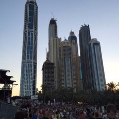 Dubai Media City Amphitheater - الصفوح الثانية - دبي