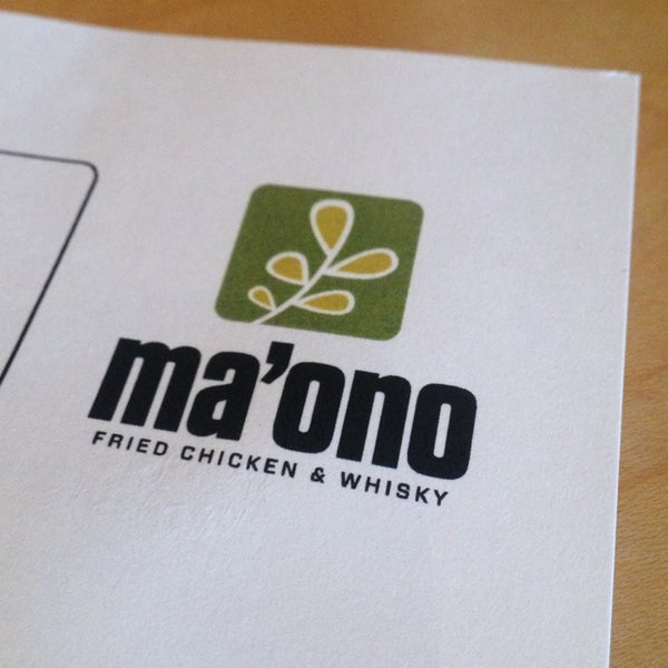 Ma’ono Fried Chicken & Whisky - West Seattle - 78 tips