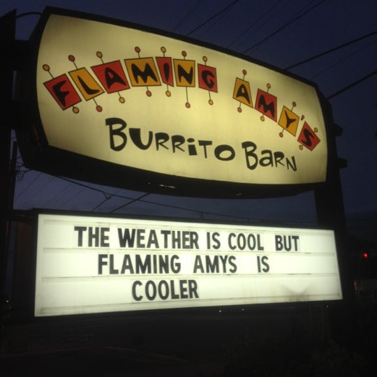 Flaming Amy's Burrito Barn - Burrito Place in Wilmington