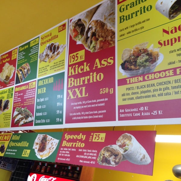 Speedy Burrito Dacula Menu Bar | semashow.com