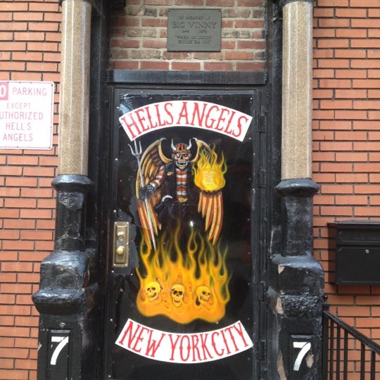 Hells Angels Motorcycle Club - East Village - New York, NY